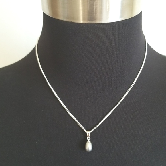 nvc | Jewelry | Vintage Nvc Silver Pearl Interchangeable Necklace ...